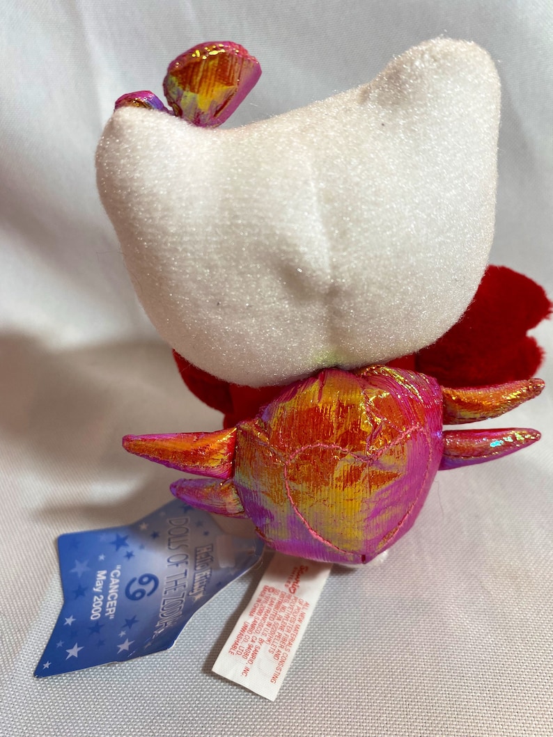 Hello Kitty Plush/cancer Zodiac Sign Hello Kitty - Etsy