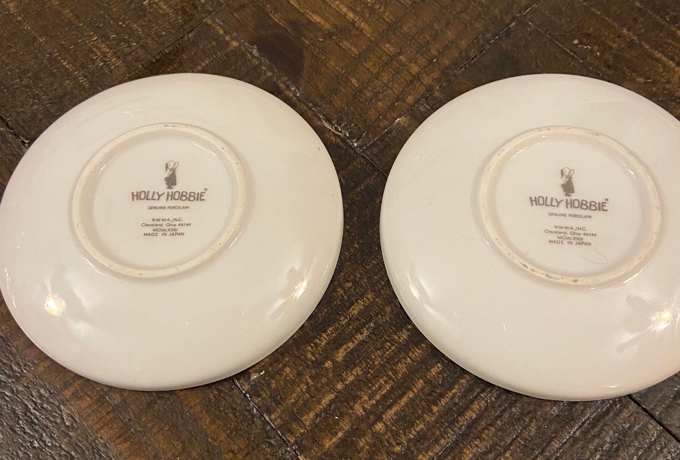 Oh so Vintage Holly Hobbie Collectible Plate Set Love is and Memory ...