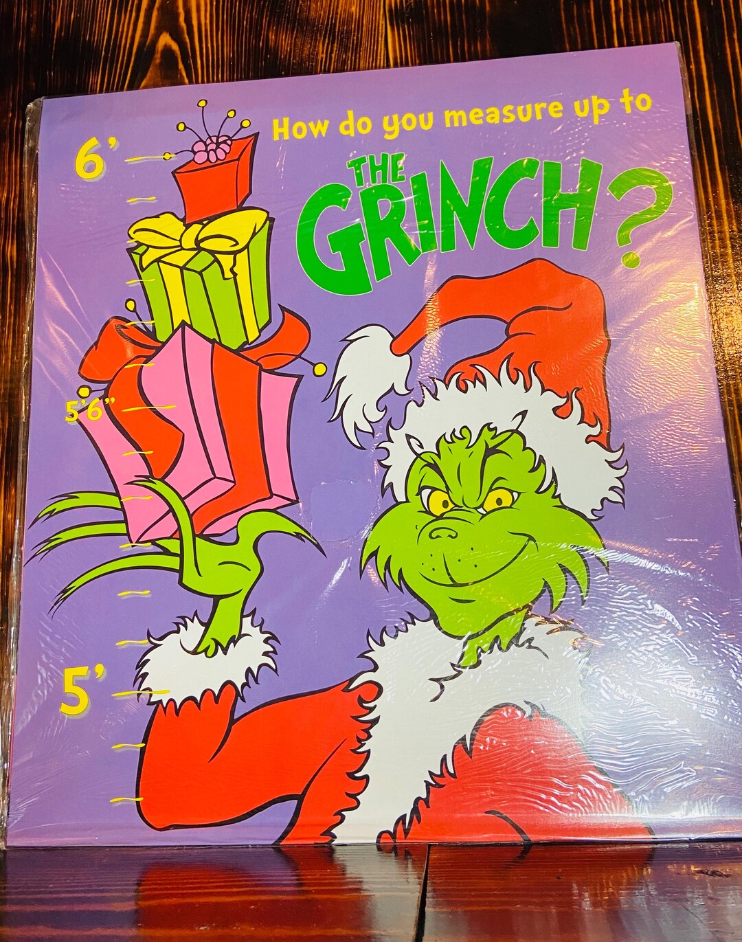2000~sealed! the Grinch Stole Christmas! “how Do You Measure Up” Growth ...