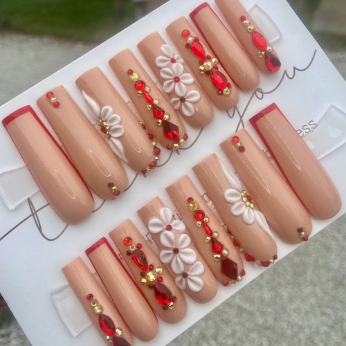 Milky Nails White Nails Classy Nails Press on Nails XL | Etsy