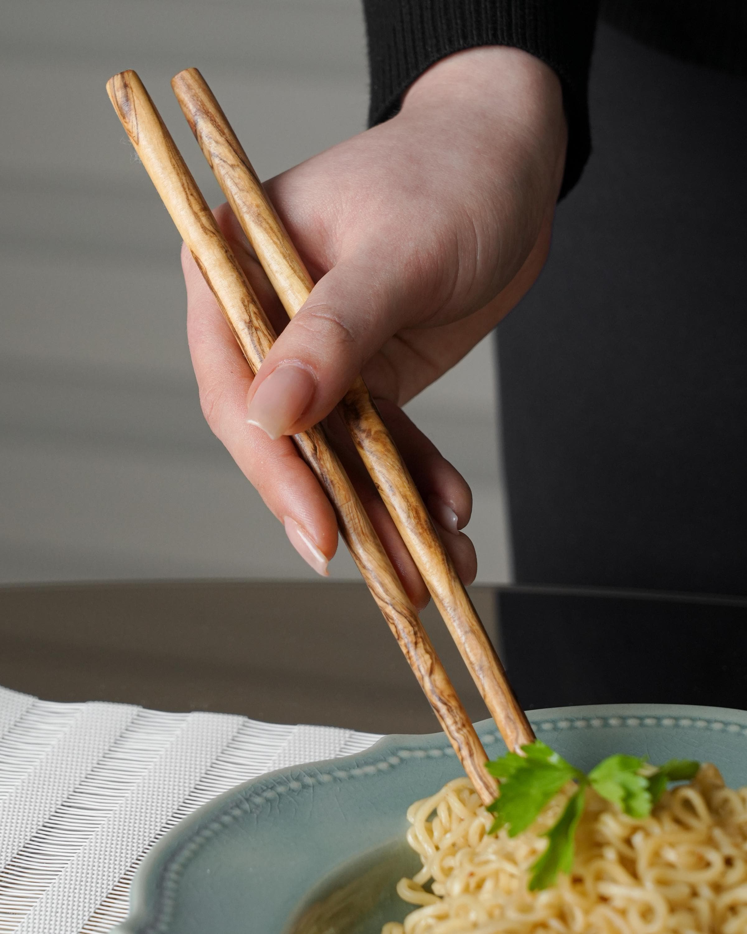 Olive Wood Handmade Chopstick | Chopstix | Chop Sticks | Chop Stix ...