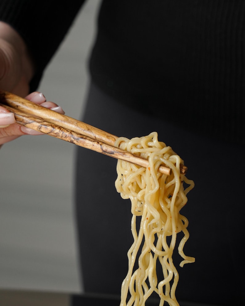 Olive Wood Handmade Chopstick | Chopstix | Chop Sticks | Chop Stix ...