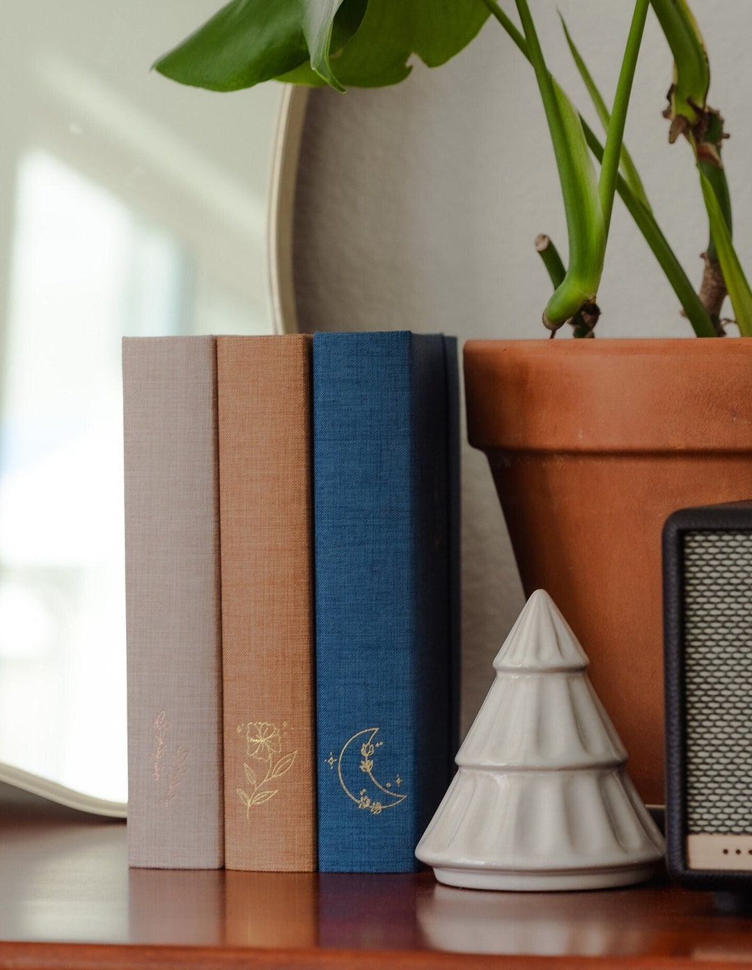 Linen Photo Album Set of 3: 4x6 Scrapbook, 120 Photos | Wedding ...