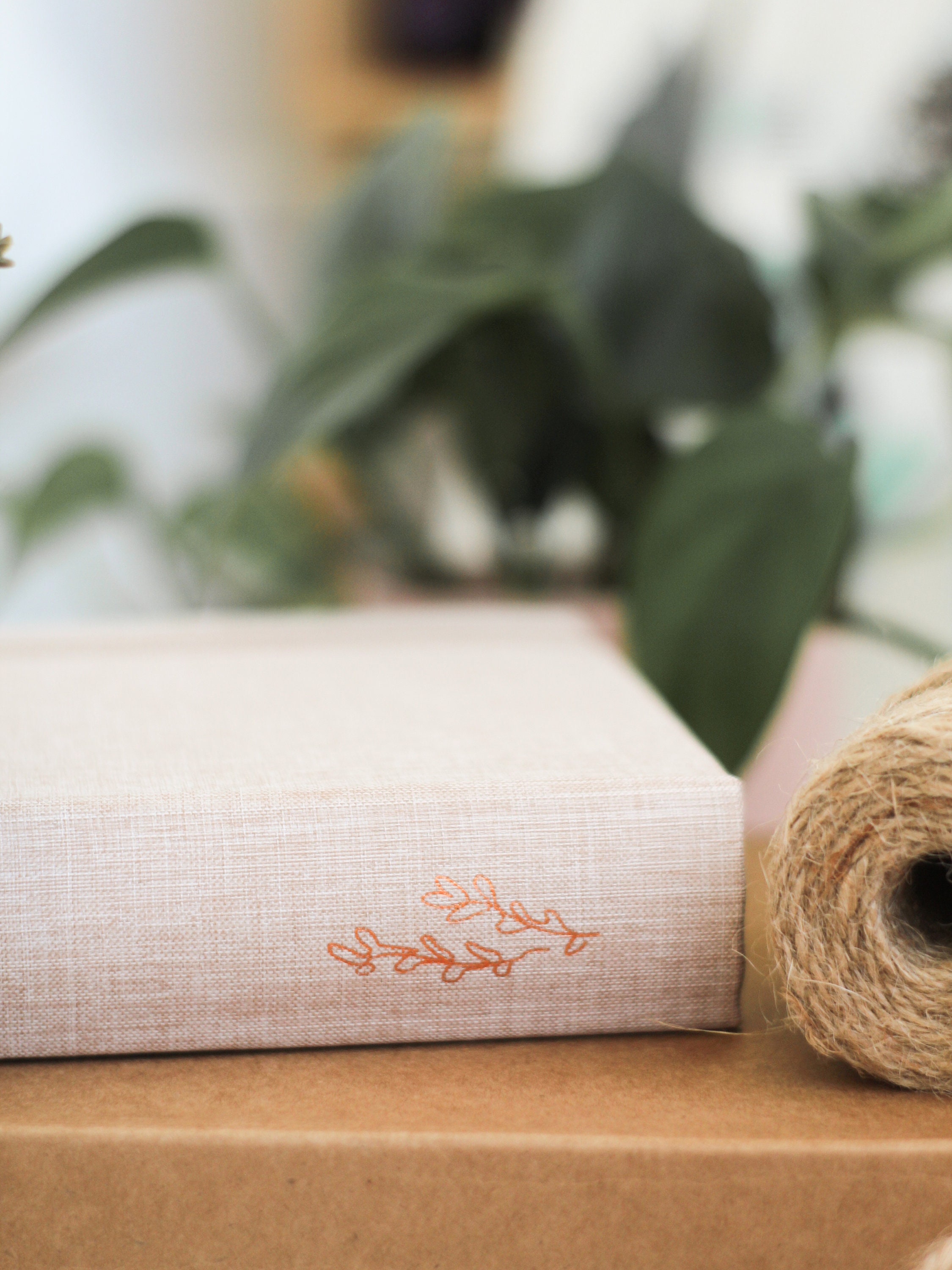 Luxury Linen Photo Album Set of 2 4x6, 120 Photos, Woodland Brown ...