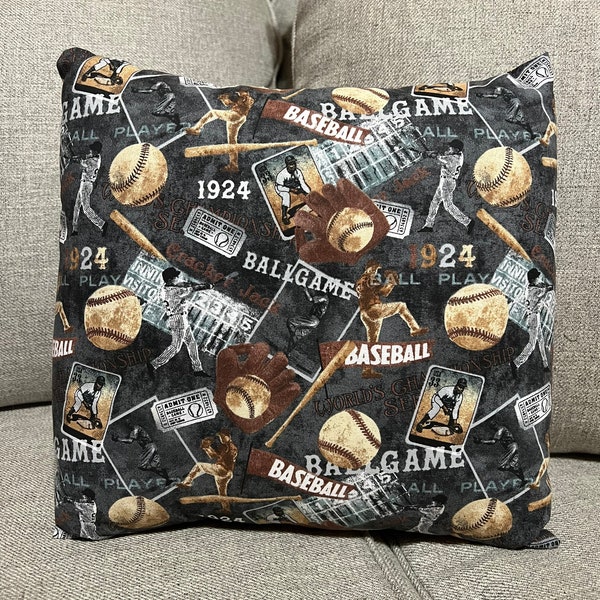 Baseball Pillow - Etsy