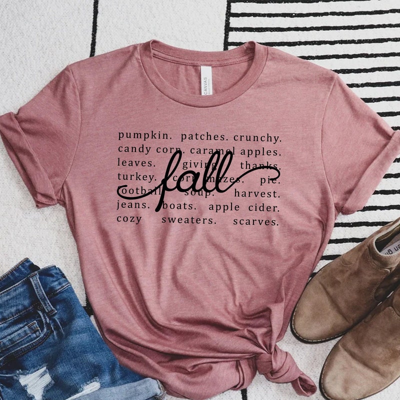 Fall Tshirts - Etsy