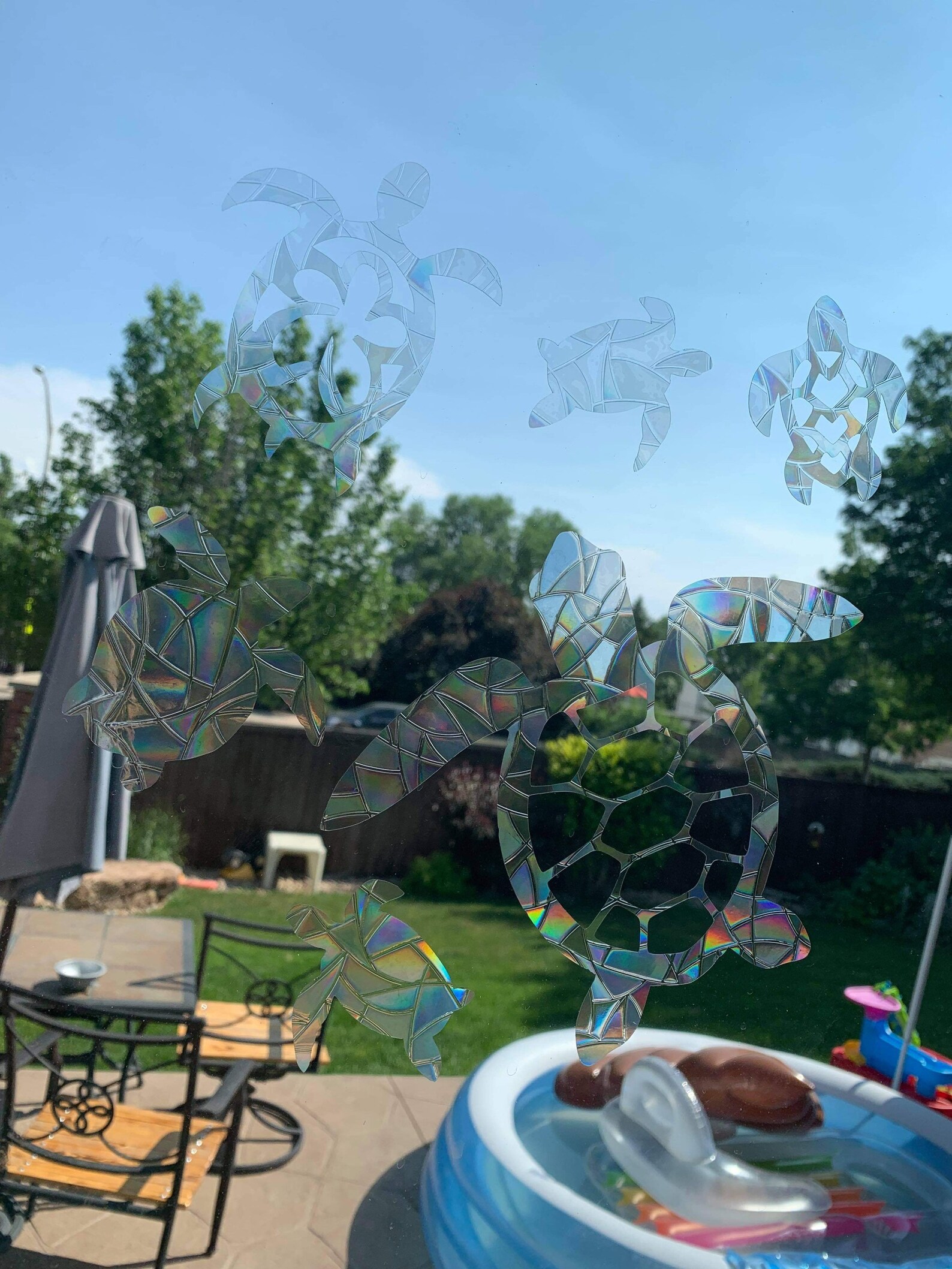 Sea Turtle Sun Catcher Window Cling Bling (set of 6) - Etsy