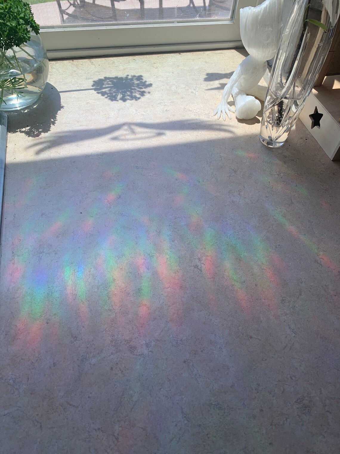 Crystal Corner Window Cling Bling Sun Catcher Holographic | Etsy