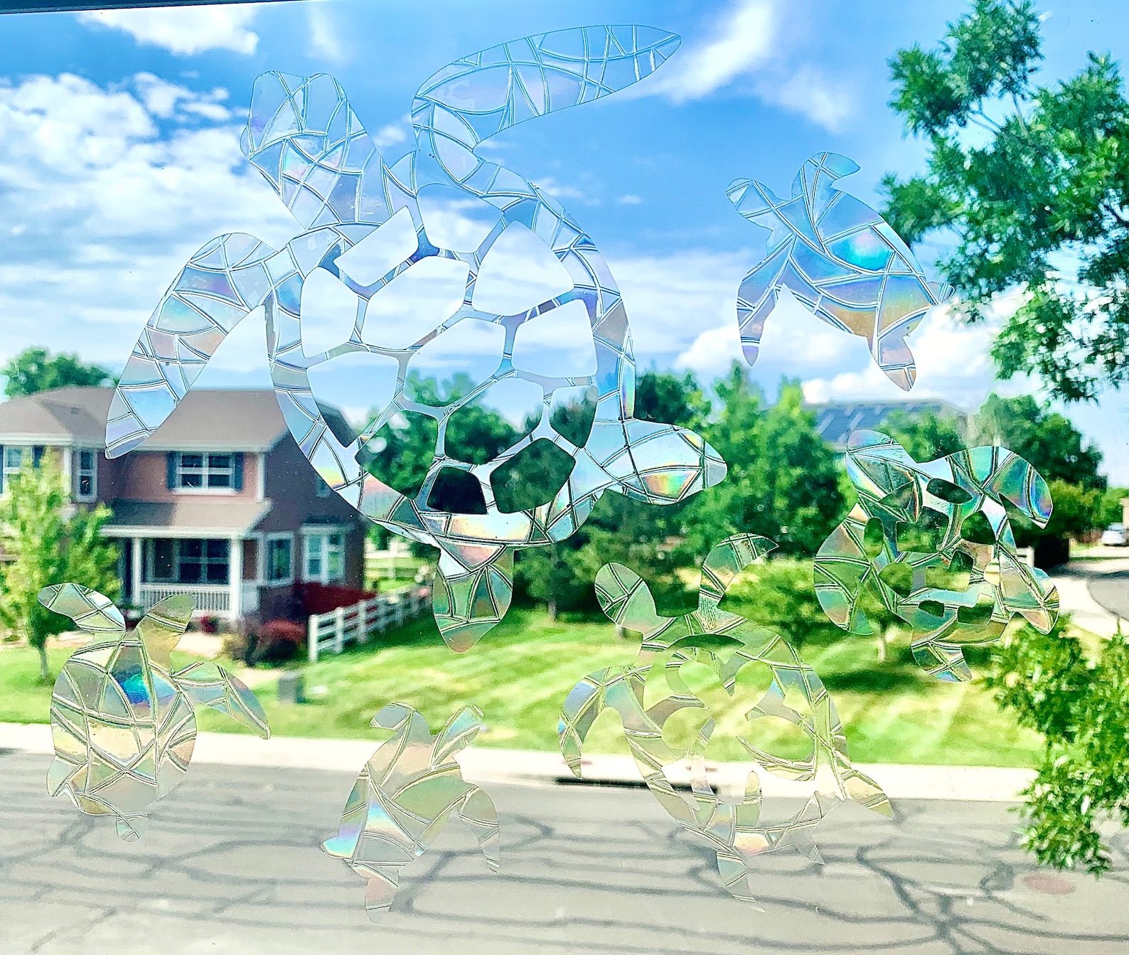 Sea Turtle Sun Catcher Window Cling Bling (set of 6) - Etsy