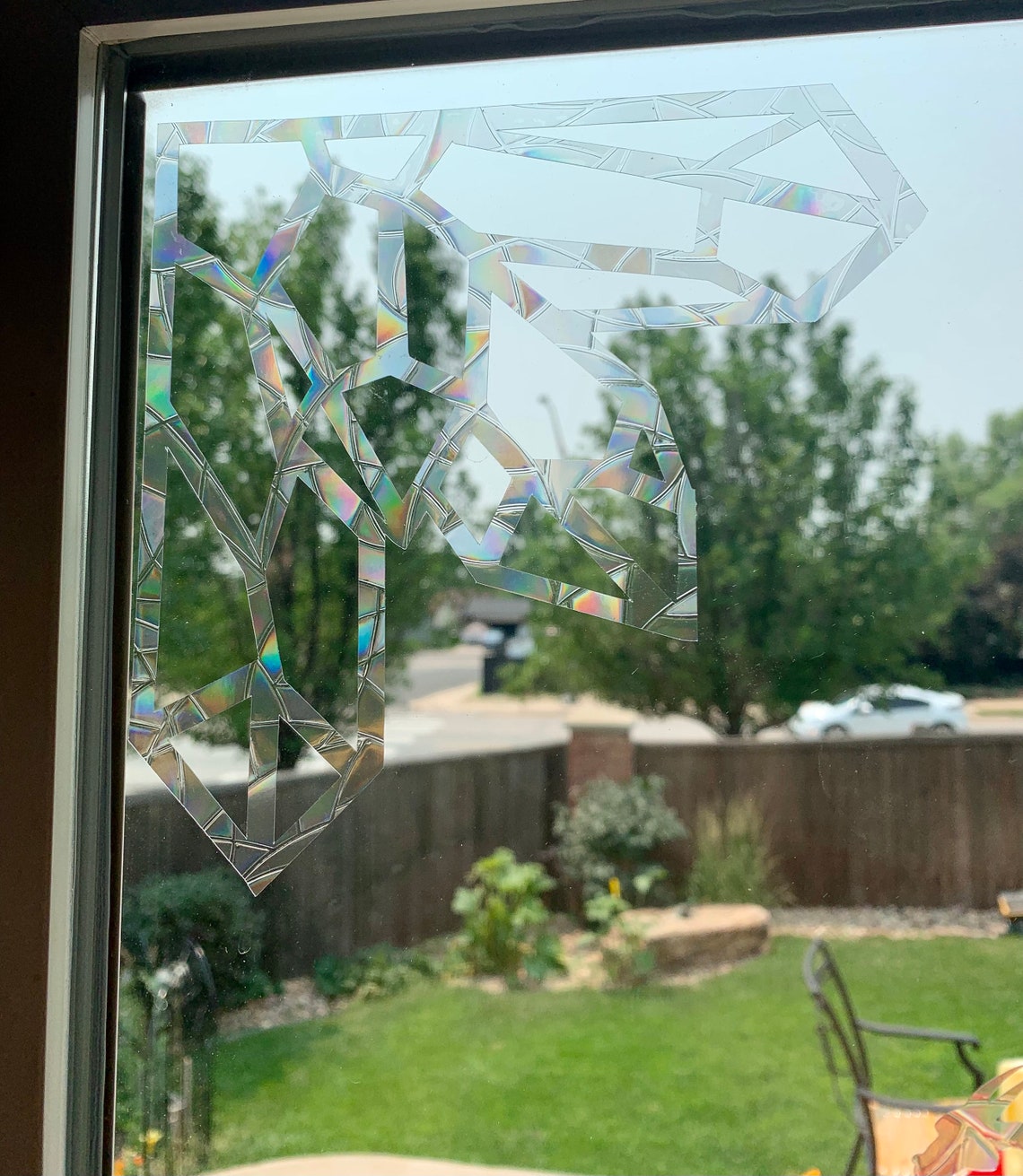 Crystal Corner Window Cling Bling Sun Catcher Holographic | Etsy