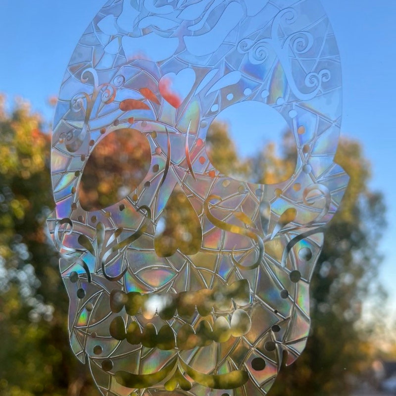 Sugar Skull Decal - Etsy