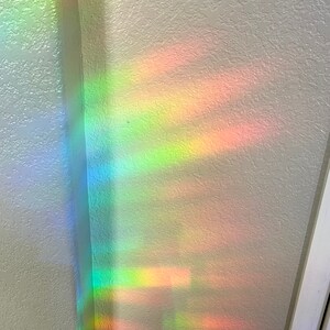 Sun Face With Lashes Window Cling Bling Holographic Rainbow Maker Sun ...