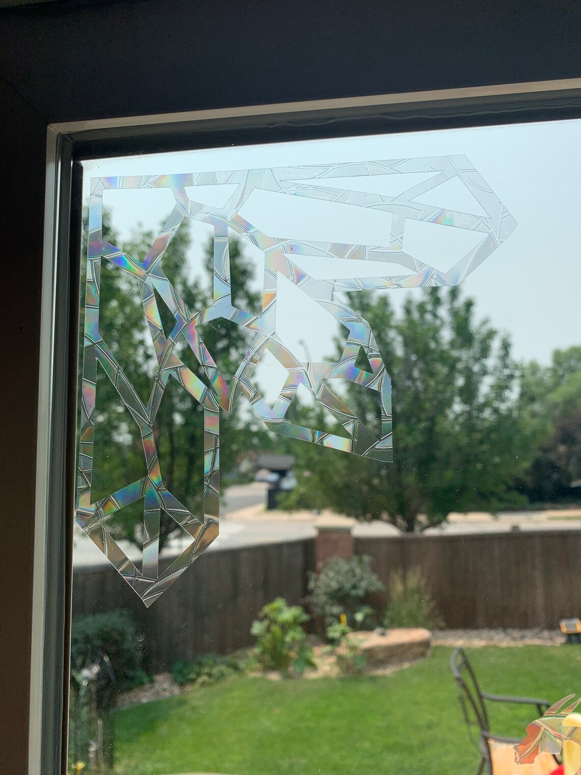 Crystal Corner Window Cling Bling Sun Catcher Holographic | Etsy