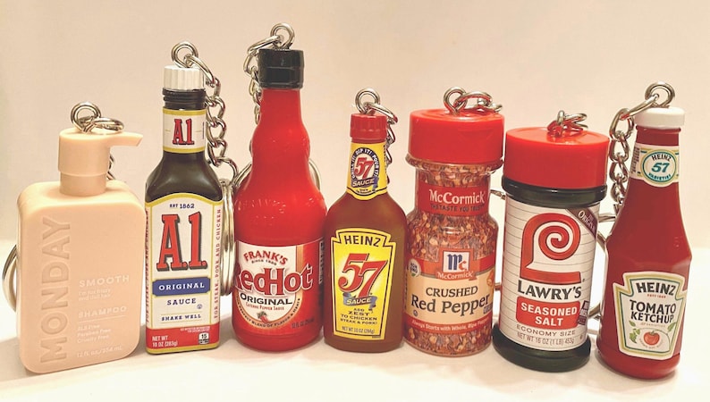 Mini Brands Keychain: Series 2 Food Keychains - Etsy