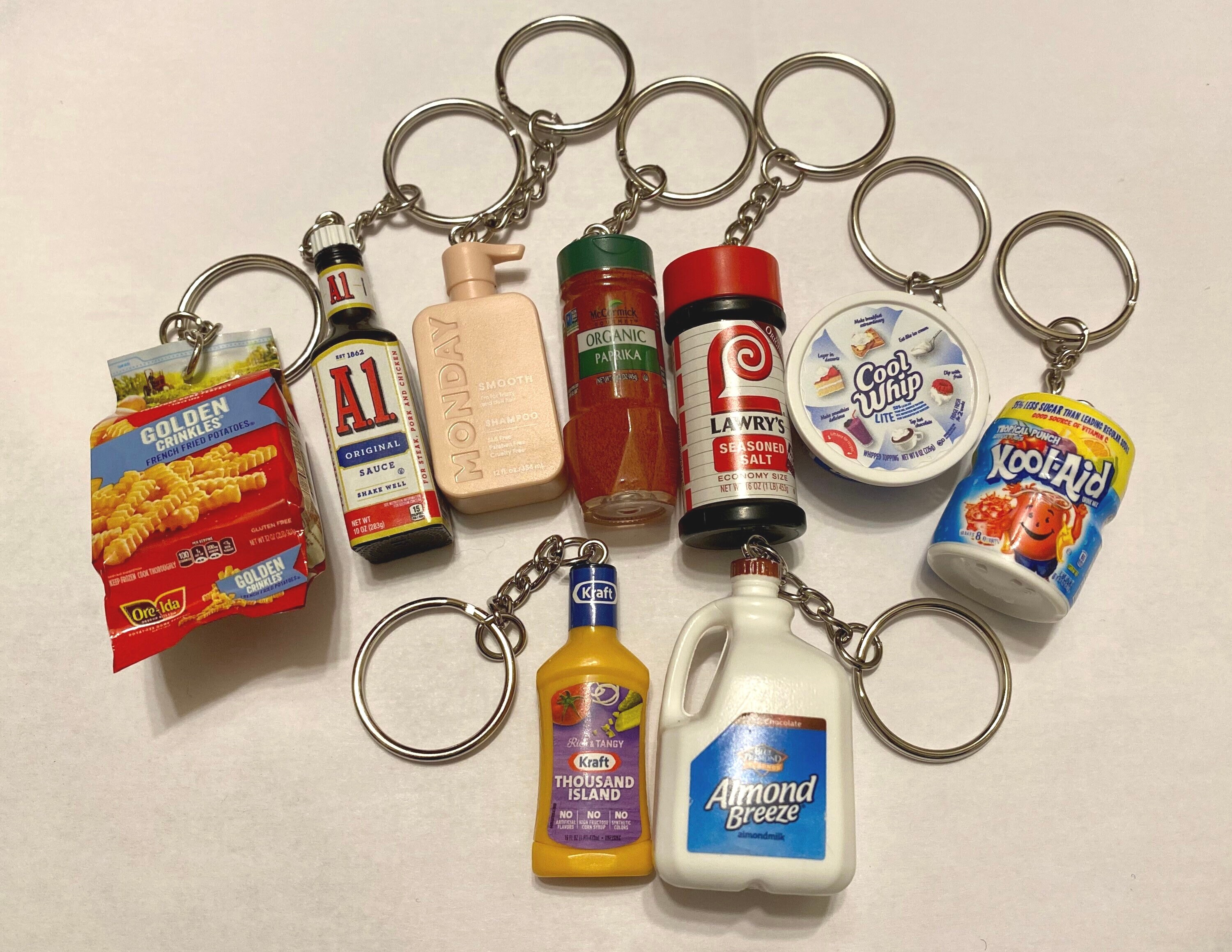 Mini Brands Keychains, Mini Brands Food, Mini Food Keychains, Food ...