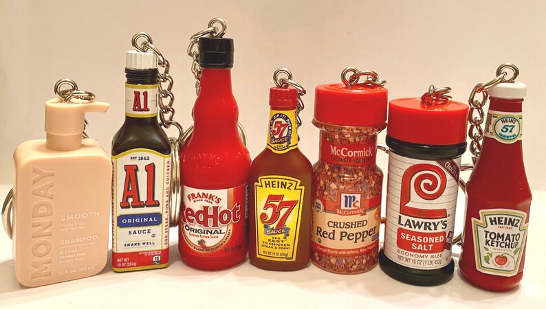 Mini Brands Keychains, Mini Brands Food, Mini Food Keychains, Food ...