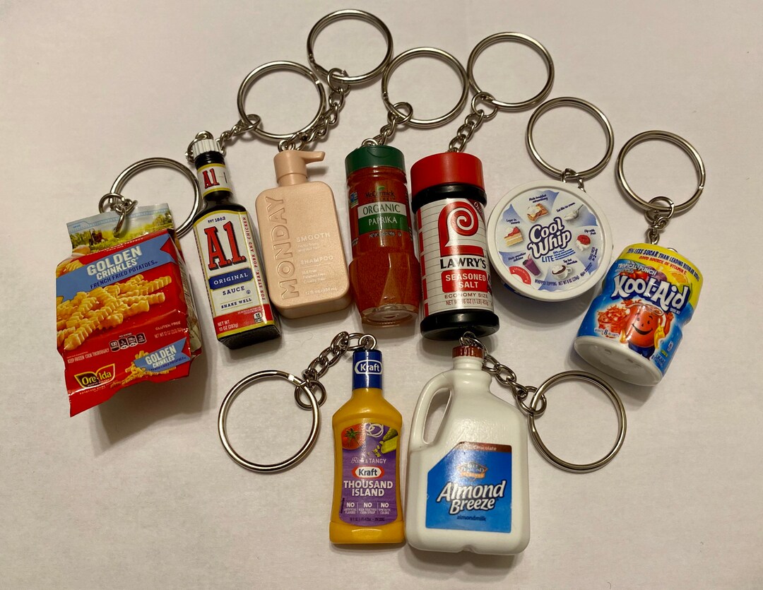 Mini Brands Keychains Mini Brands Food Mini Food Keychains - Etsy