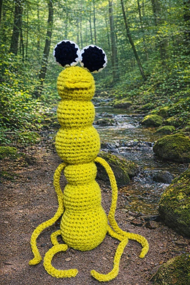 Marcus the Worm Crochet Pattern – Amigurumi Character Toy (PDF Download ...