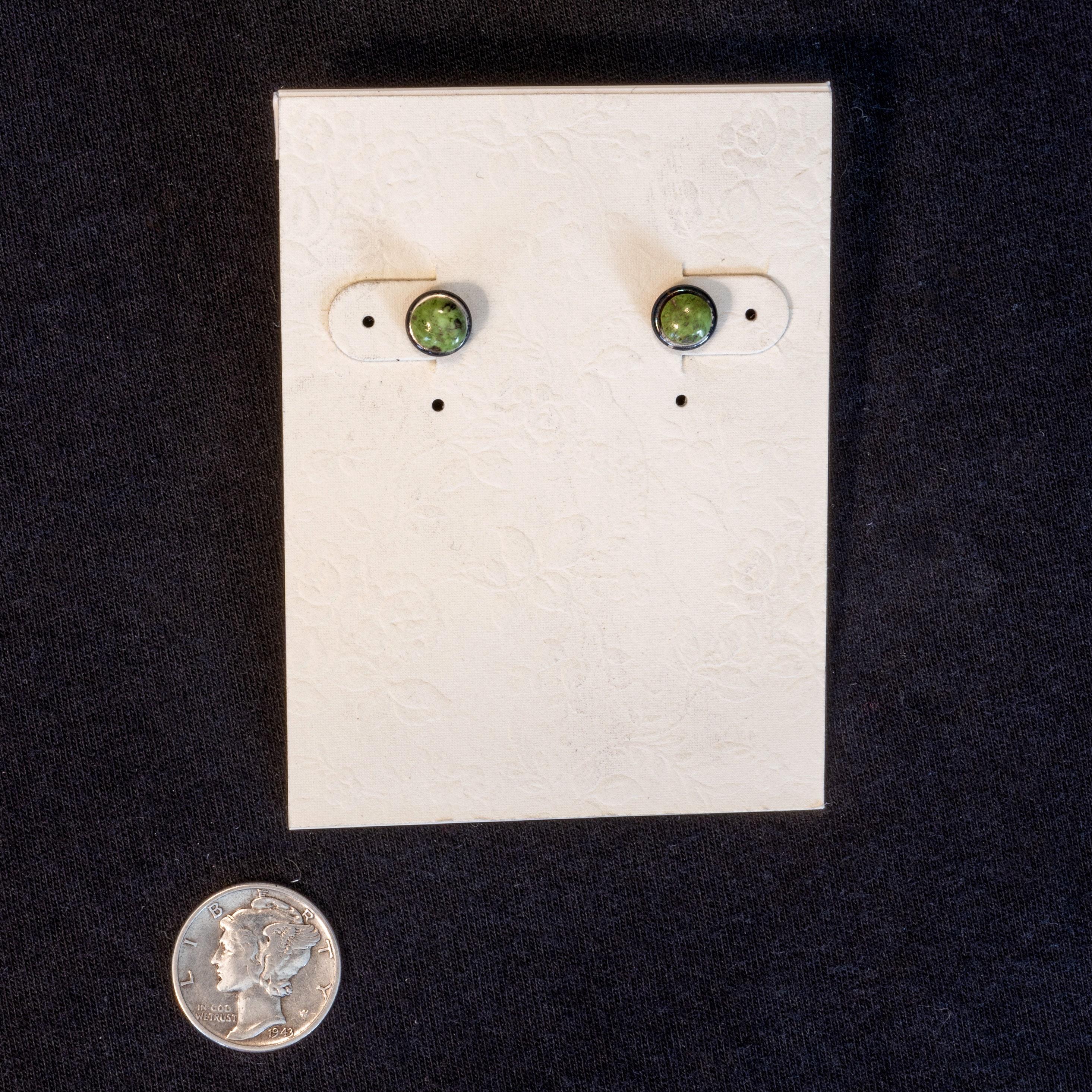 Gaspeit und Sterling Silber Ohrstecker - Etsy.de