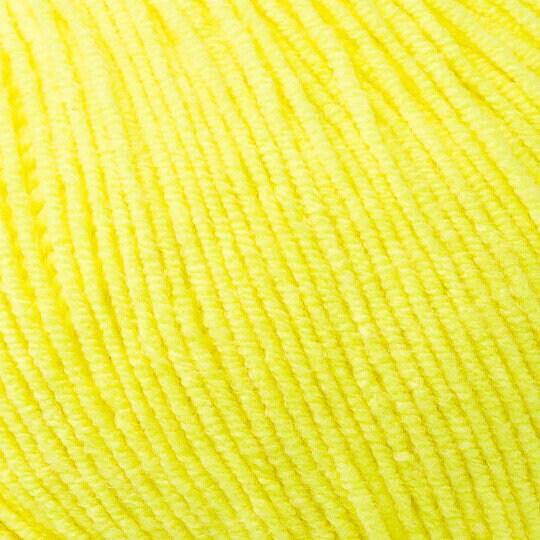 YARNART JEANS #58 Best Amigurumi Yarn, Neon Yellow Yarn, Sport Crochet ...
