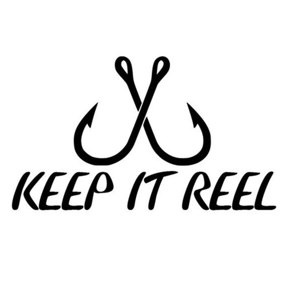 6 Keep It Reel Window Decal - Etsy