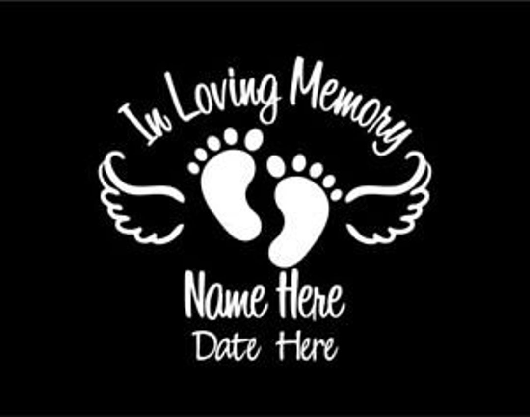 In Loving Memory of Baby - Etsy