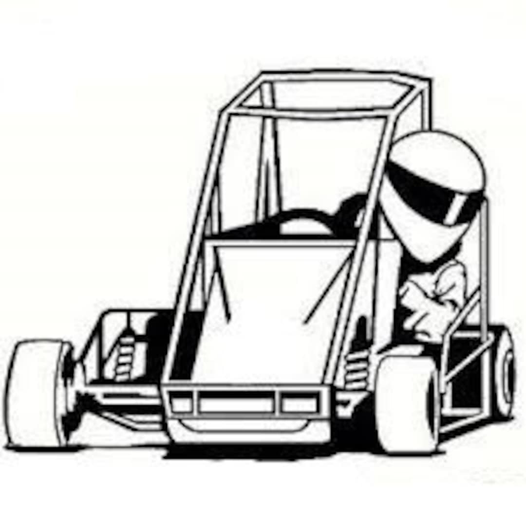 Digital File Quarter Midget Car - Etsy