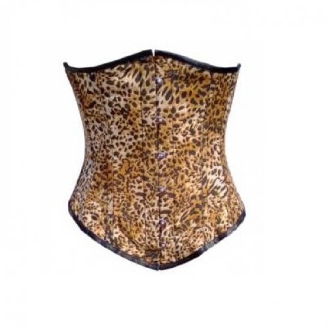 Queen Women Corset Leopard Print Polyester Authentic Steel - Etsy