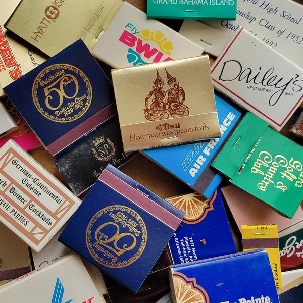 Old Matchbooks - Etsy