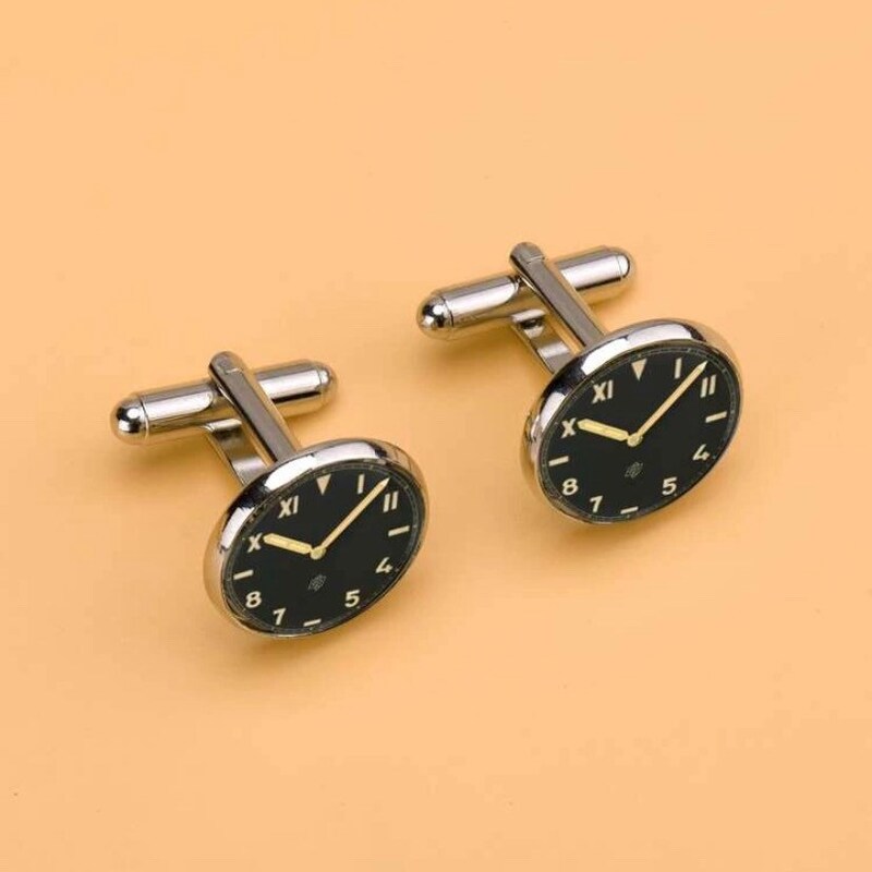 Clock Cufflinks - Etsy