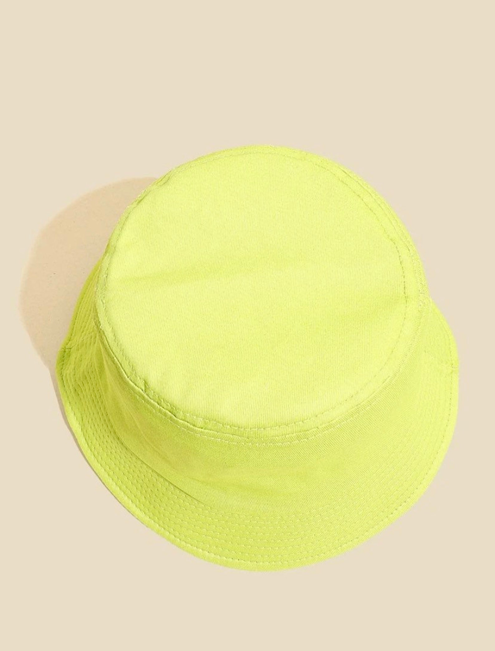 Neon Yellow Bucket Hat - Etsy