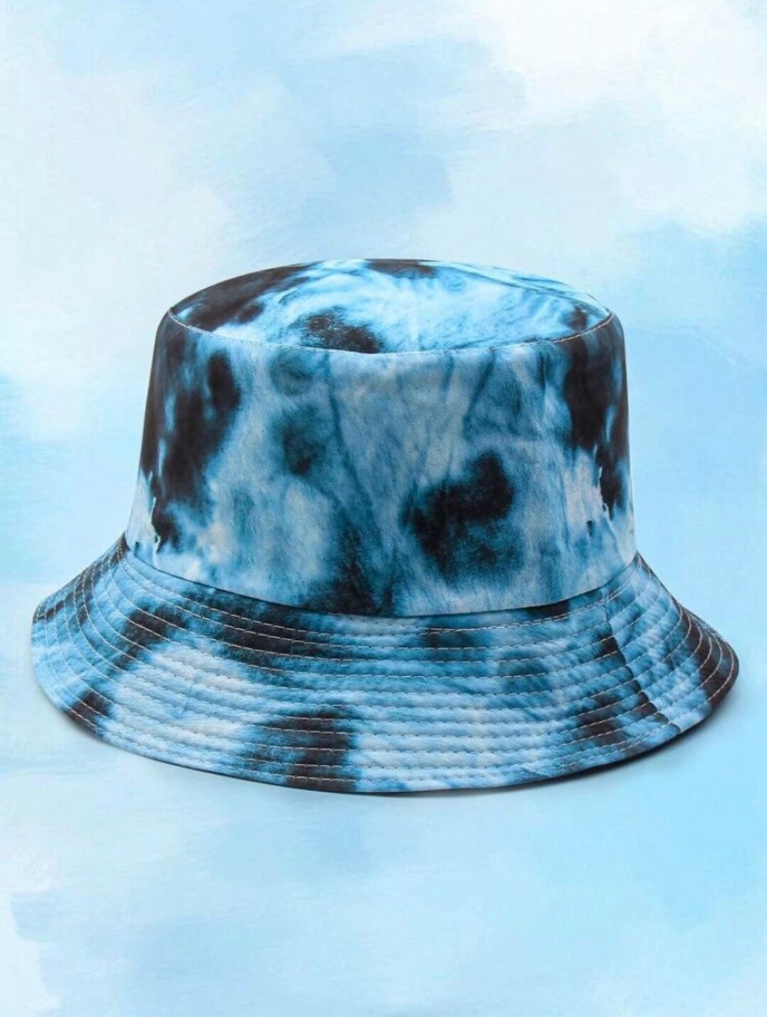 Blue Dye Bucket Hats Custom Bucket Hats Bucket Hat Bucket Hat Men Women ...