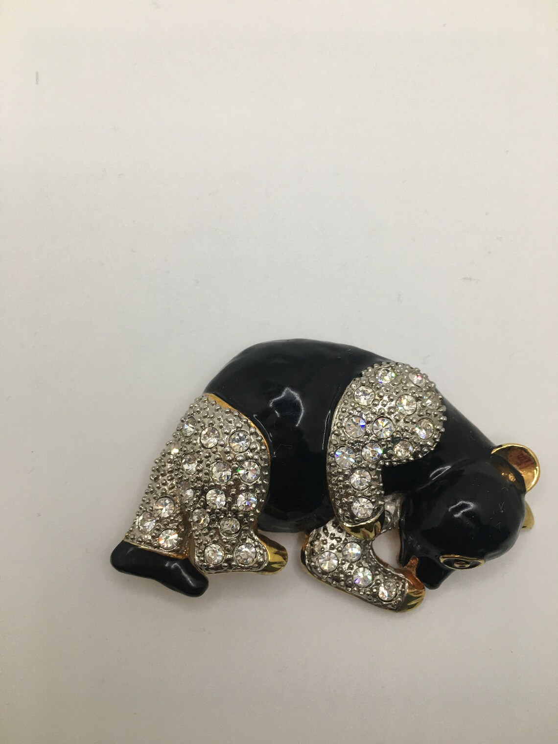 Vintage Panda Brooch Symbolic Vintage Pin - Etsy Australia