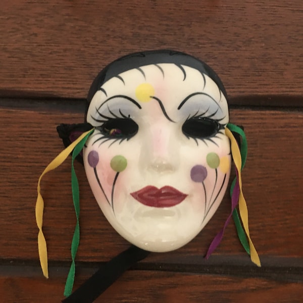 Harlequin Mask - Etsy