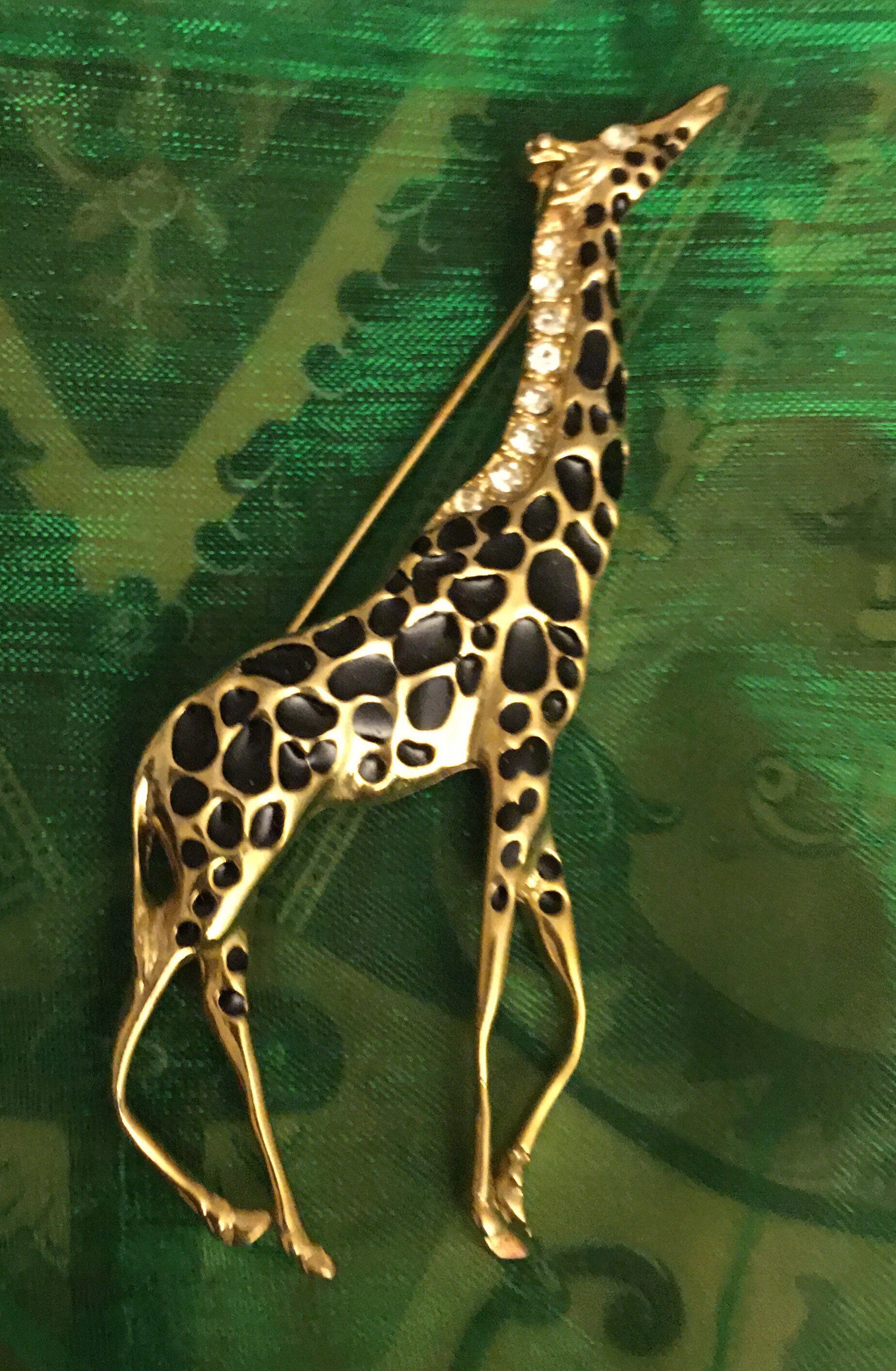 Giraffe Custom Jewelry Brooch - Etsy