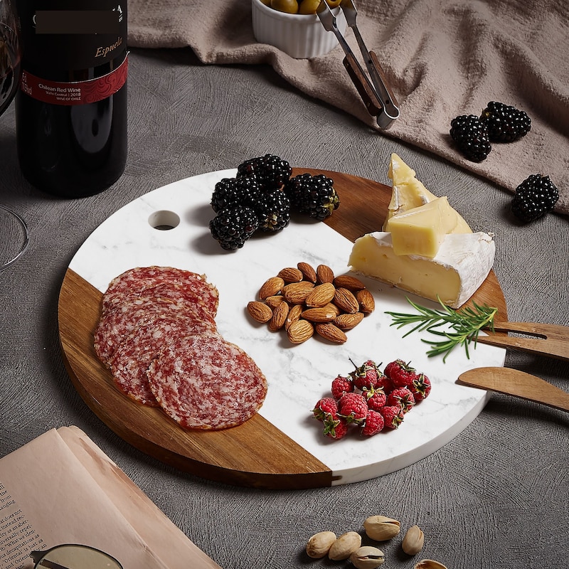 Marble Cheese Board - Etsy