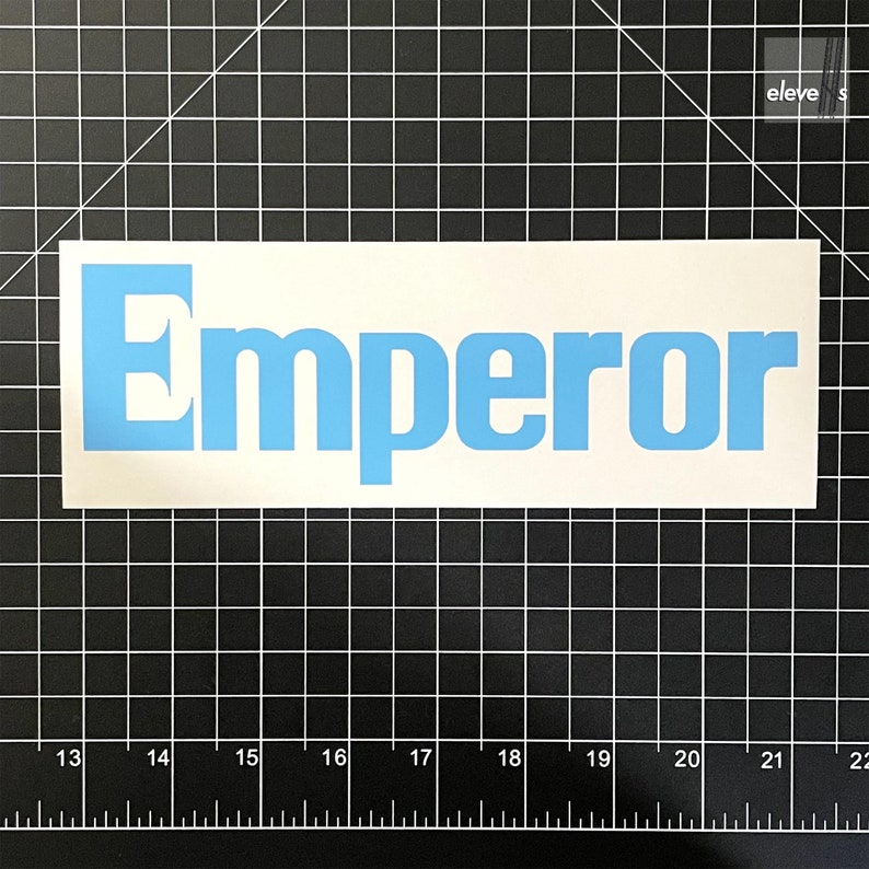 Initial D Emperor Team Decal Part of the Initial D | Etsy