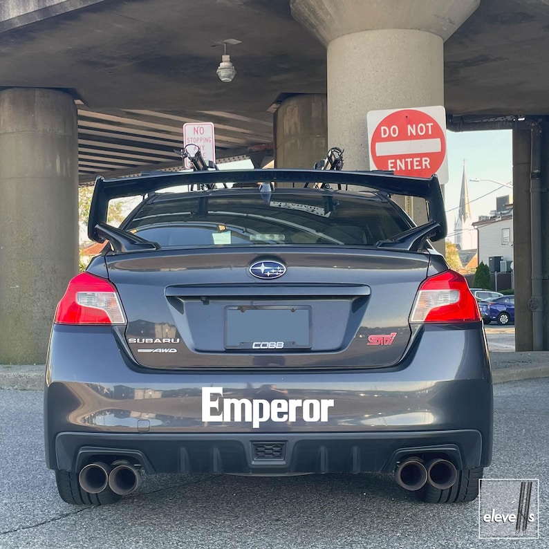 Initial D Emperor Team Decal Part of the Initial D | Etsy