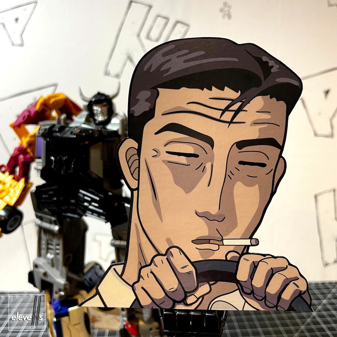 Initial D – Bunta Fujiwara Peeker Sticker (version 2) – Part of the ...