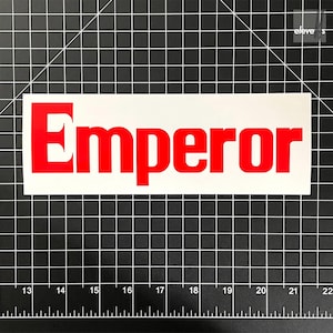 Initial D – Emperor Team Decal – Part of the Initial D Collection - Etsy