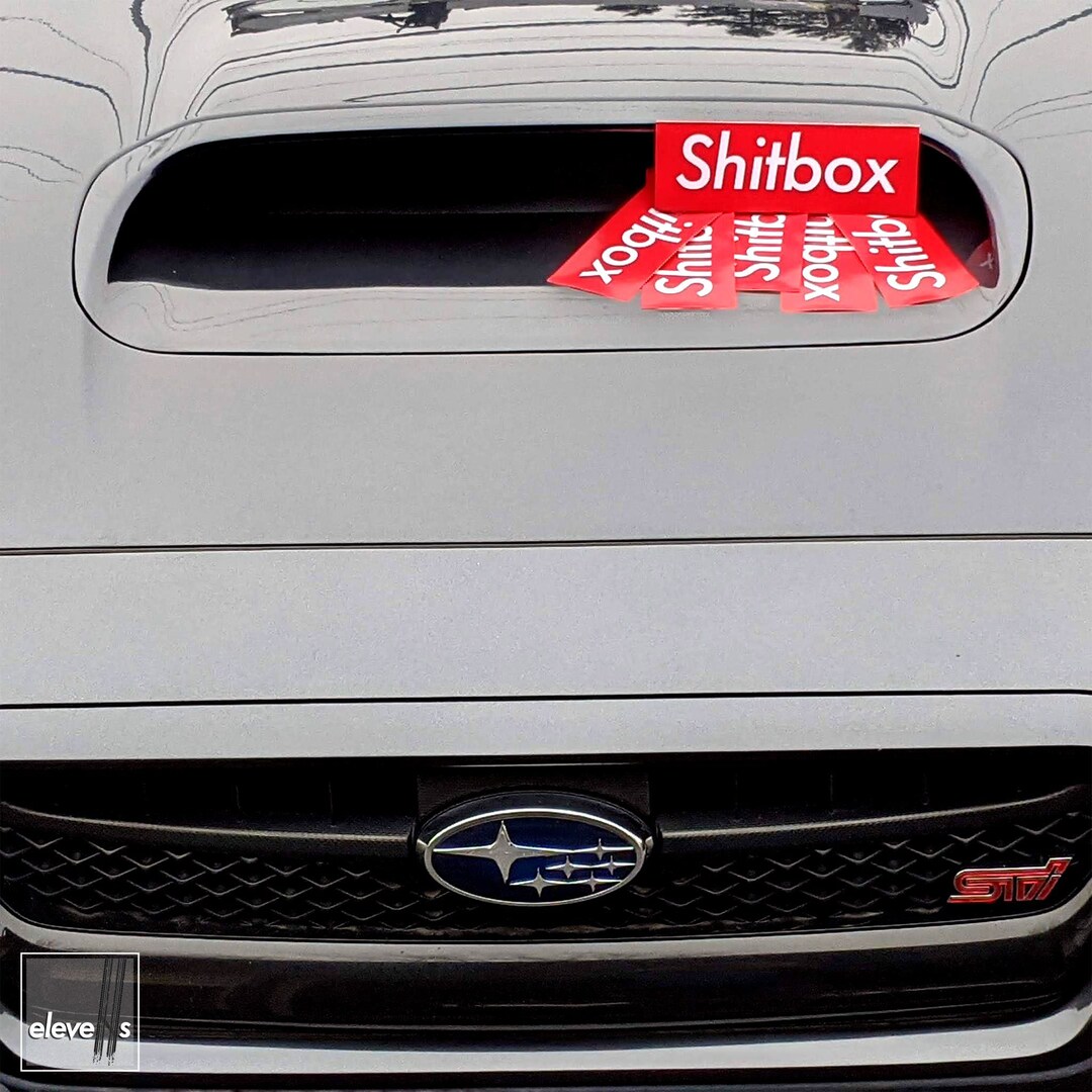 Shitbox Slap Sticker, HYPEBEAST Style – Part of the NO SHAME Collection ...