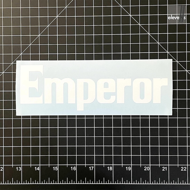 Initial D Emperor Team Decal Part of the Initial D | Etsy