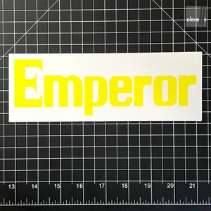 Initial D – Emperor Team Decal – Part of the Initial D Collection - Etsy