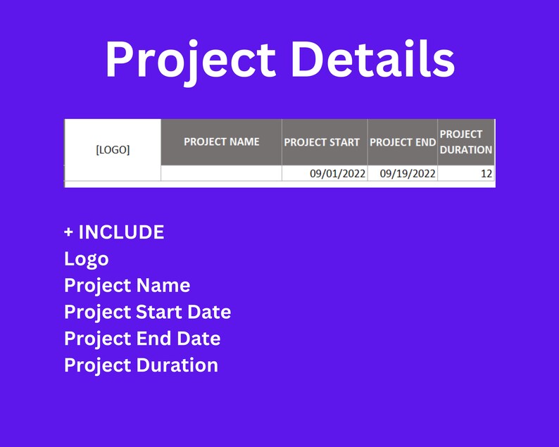 Gantt Chart Maker Excel Template With Task Progress, Custom Holidays ...