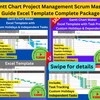 Gantt Chart Maker Excel Template With Task Progress, Custom Holidays & Dependent Tasks - Etsy