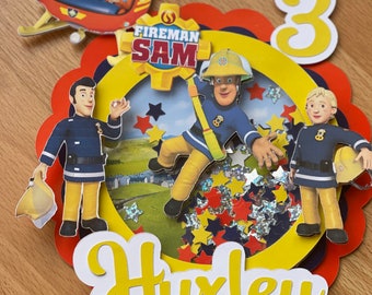 Fireman Sam Cake Topper | Etsy UK