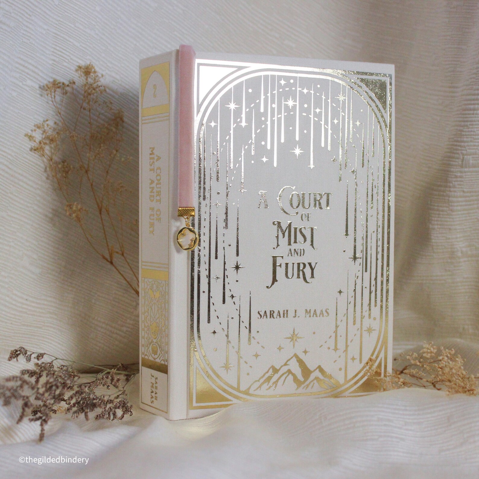 A Court of Mist and Fury Custom Rebind Book | Special Edition | Gilded ...