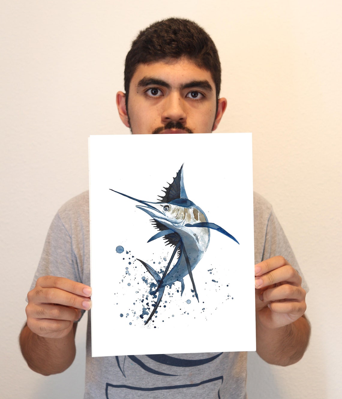 Sailfish Watercolor Billfish Art Print Swordfish Art Print - Etsy