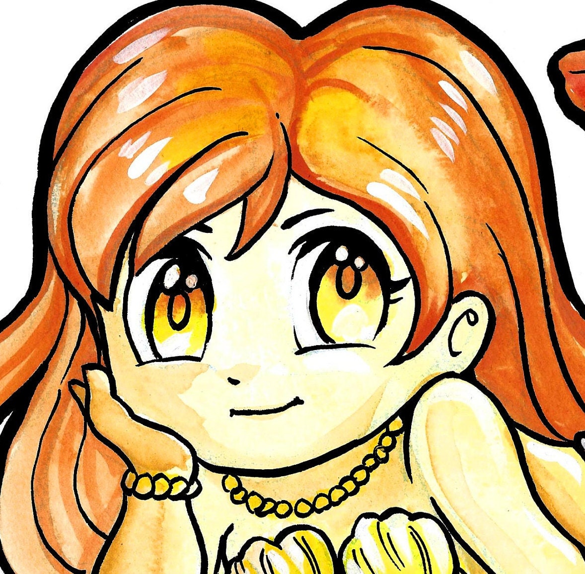 Anime Turtle Mermaid Art Sea Turtle Painting Watercolor - Etsy