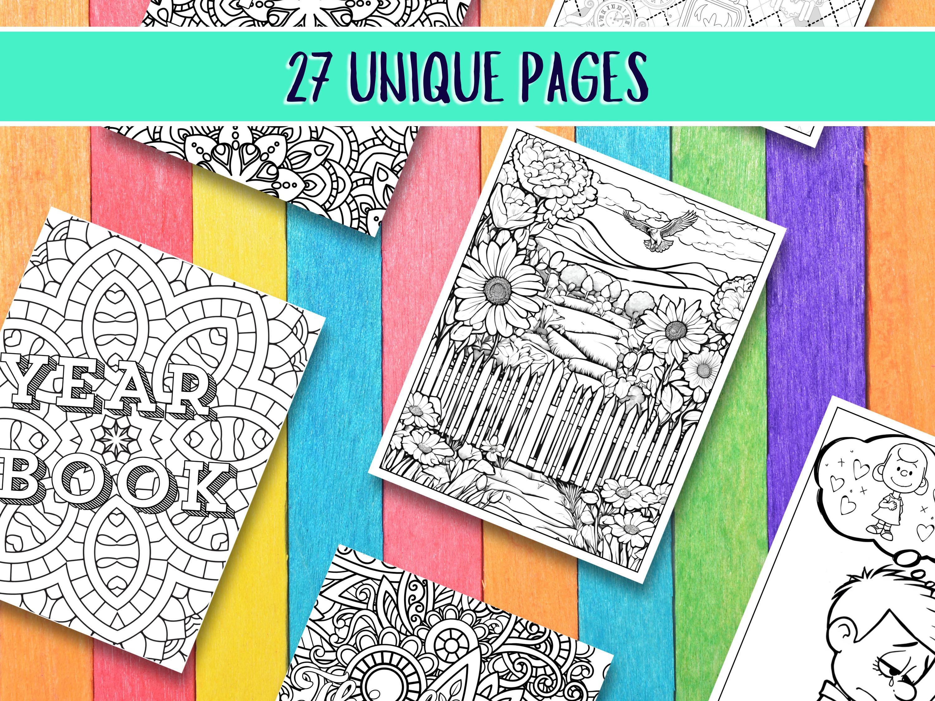 Hanson Fan Coloring Book – Instant Download - 27 Printable Pages ...